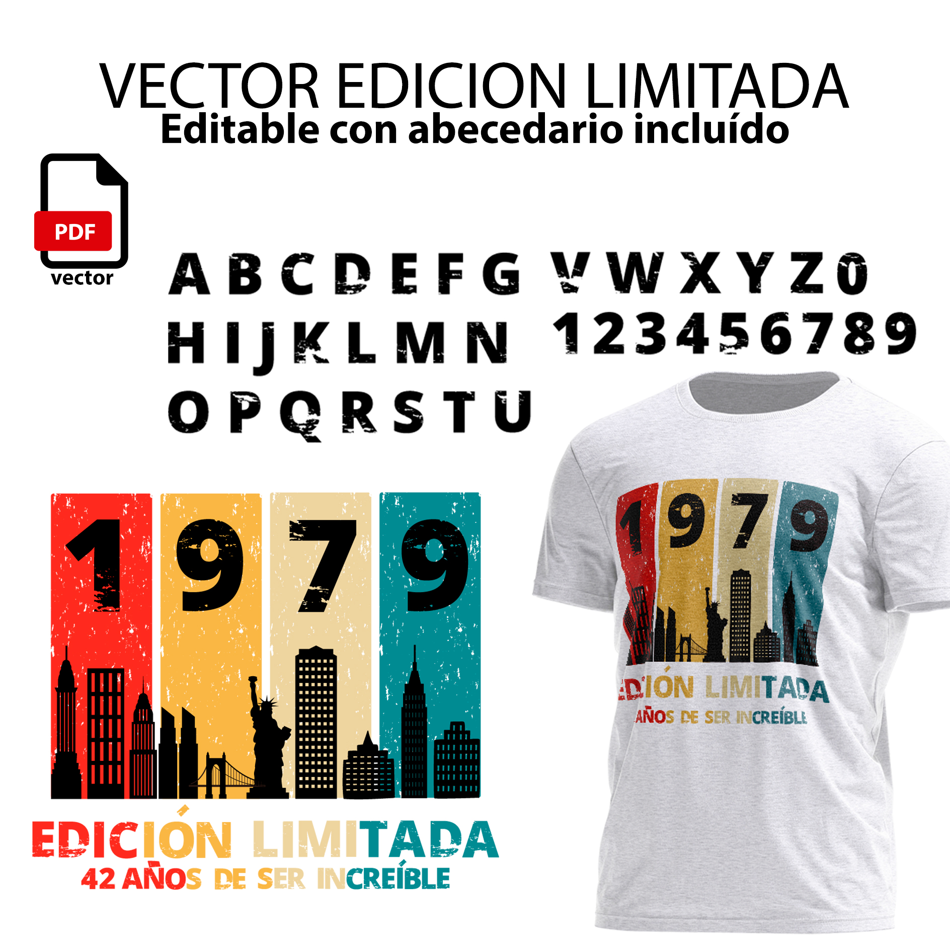 Vector para Tshirt EDICION LIMITADA - Cesar BENEGAS | Hotmart