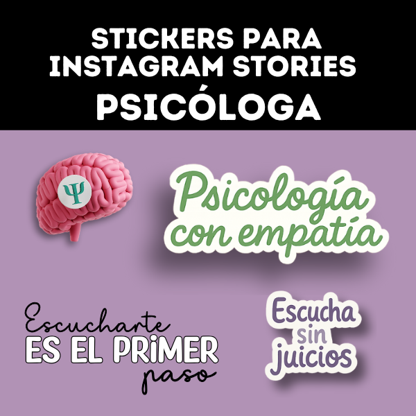 Stickers Psicóloga - Orbita Soluções | Hotmart