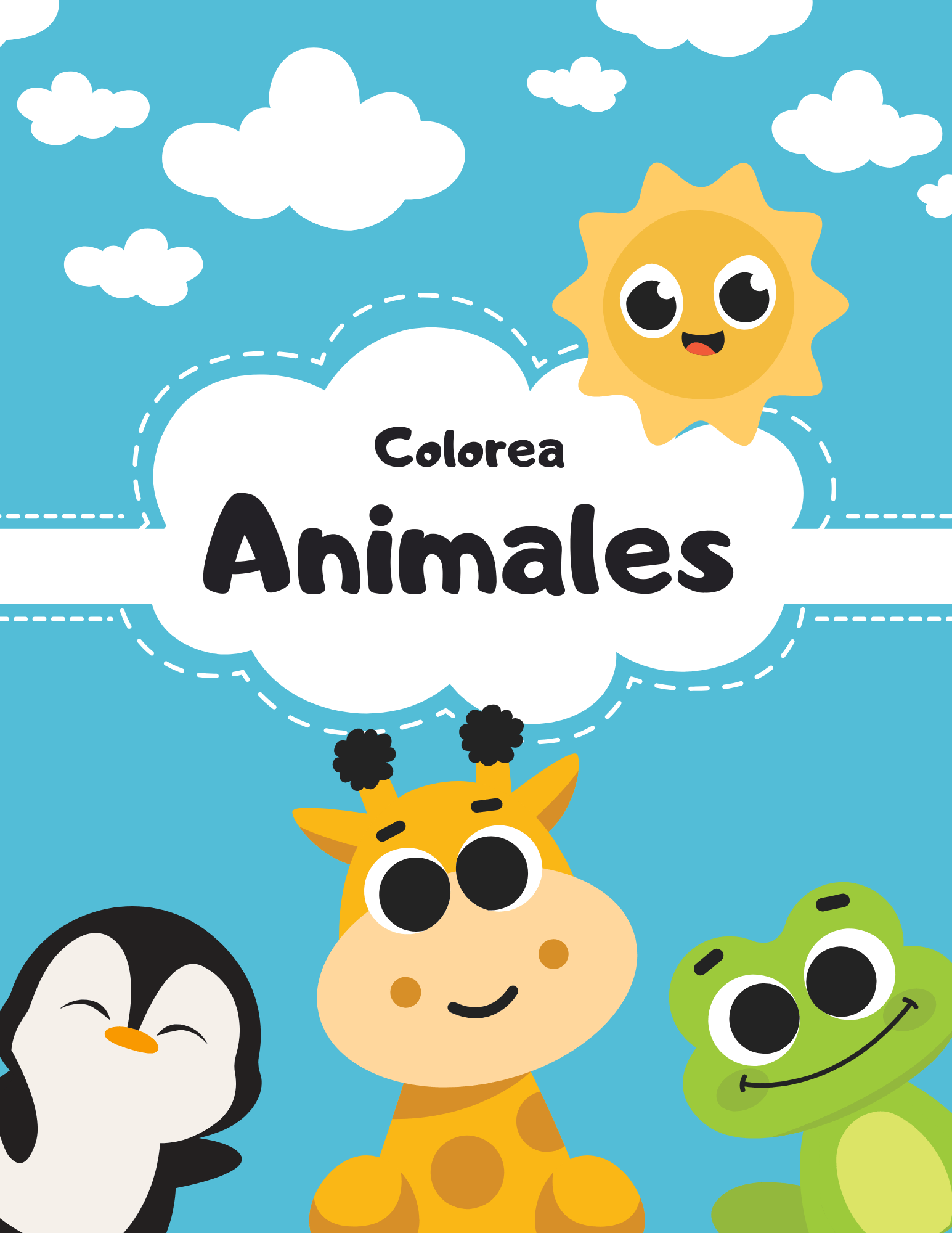 Wild Wonders: Animal Coloring Fun