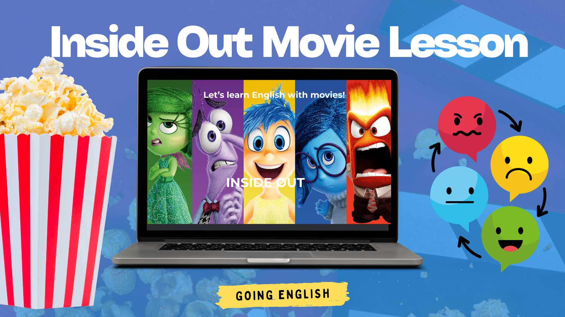 INSIDE OUT – ESL Movie PowerPoint Lesson (A2-B2) - Going Online | H...