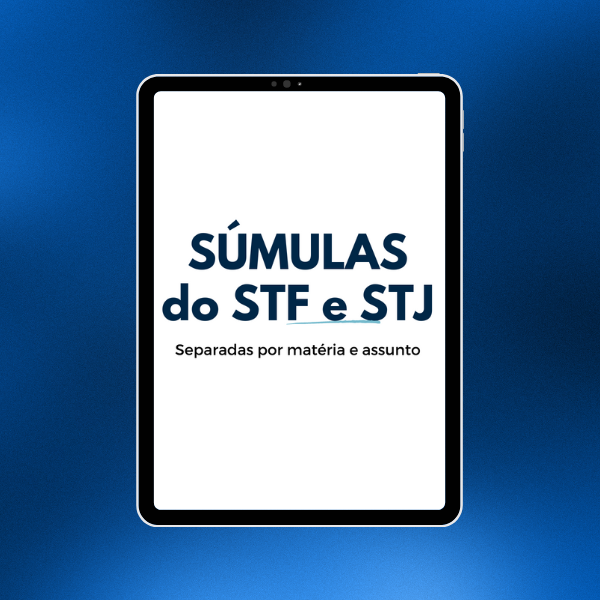 Súmulas do STJ e STF separadas por matéria e assunto (excluídas as ...