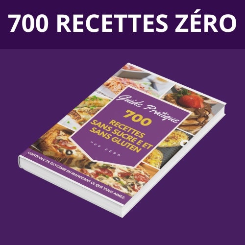 700 Recettes Sans Sucre et Sans Gluten nv