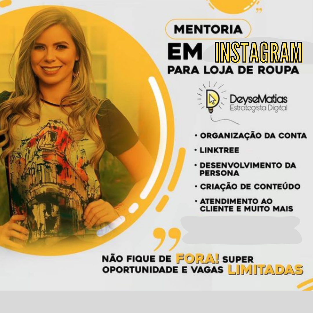 Mentoria de Instagram para Lojas