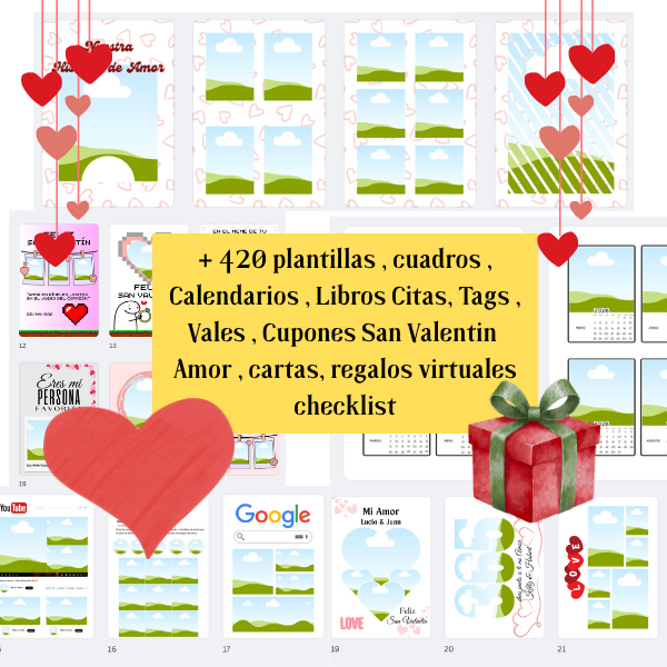 Love Mega Bundle - Mega Paquete San Valentin - Priscilla Fernanda O...