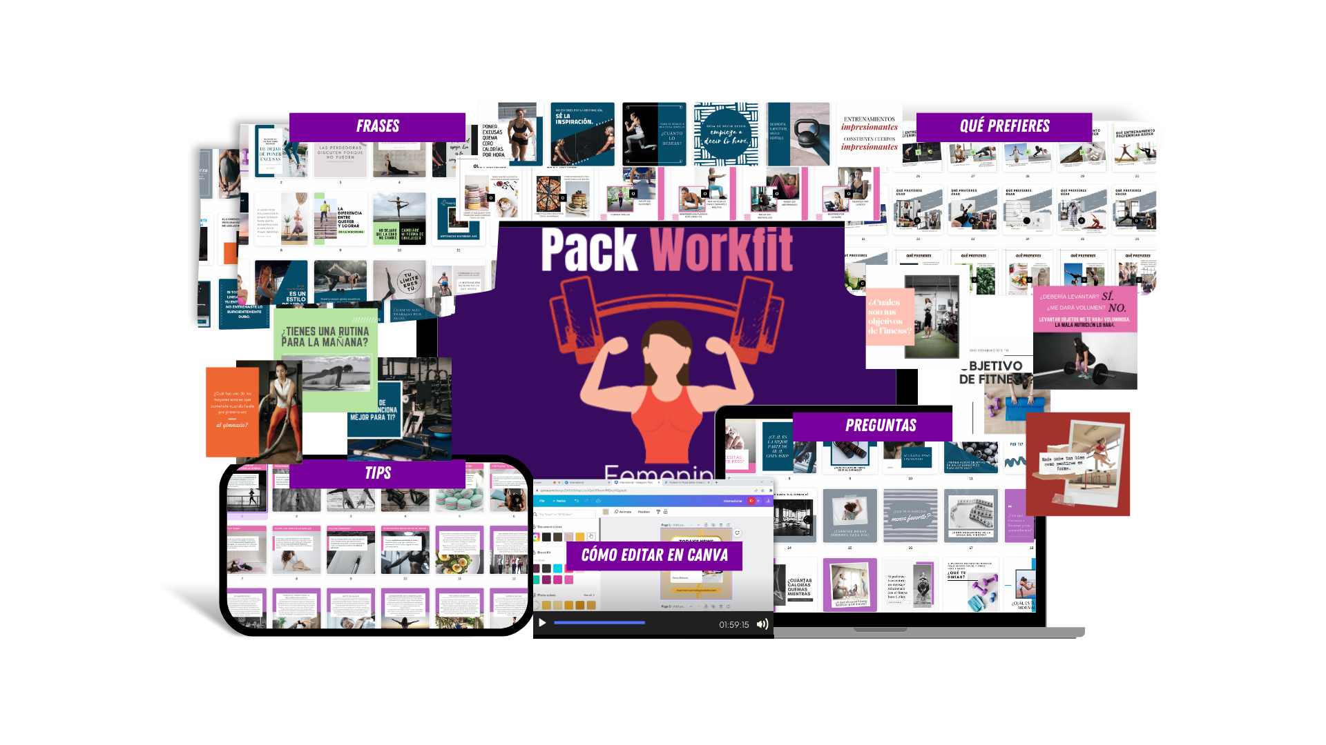 Pack Workfit Femenino