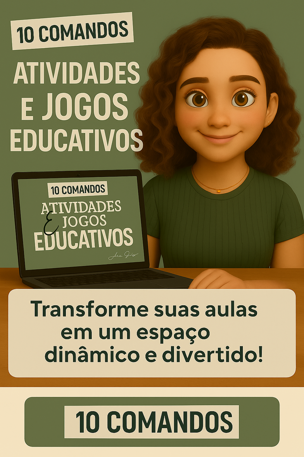 10 Comandos para Atividades e Jogos Educativos | Hotmart