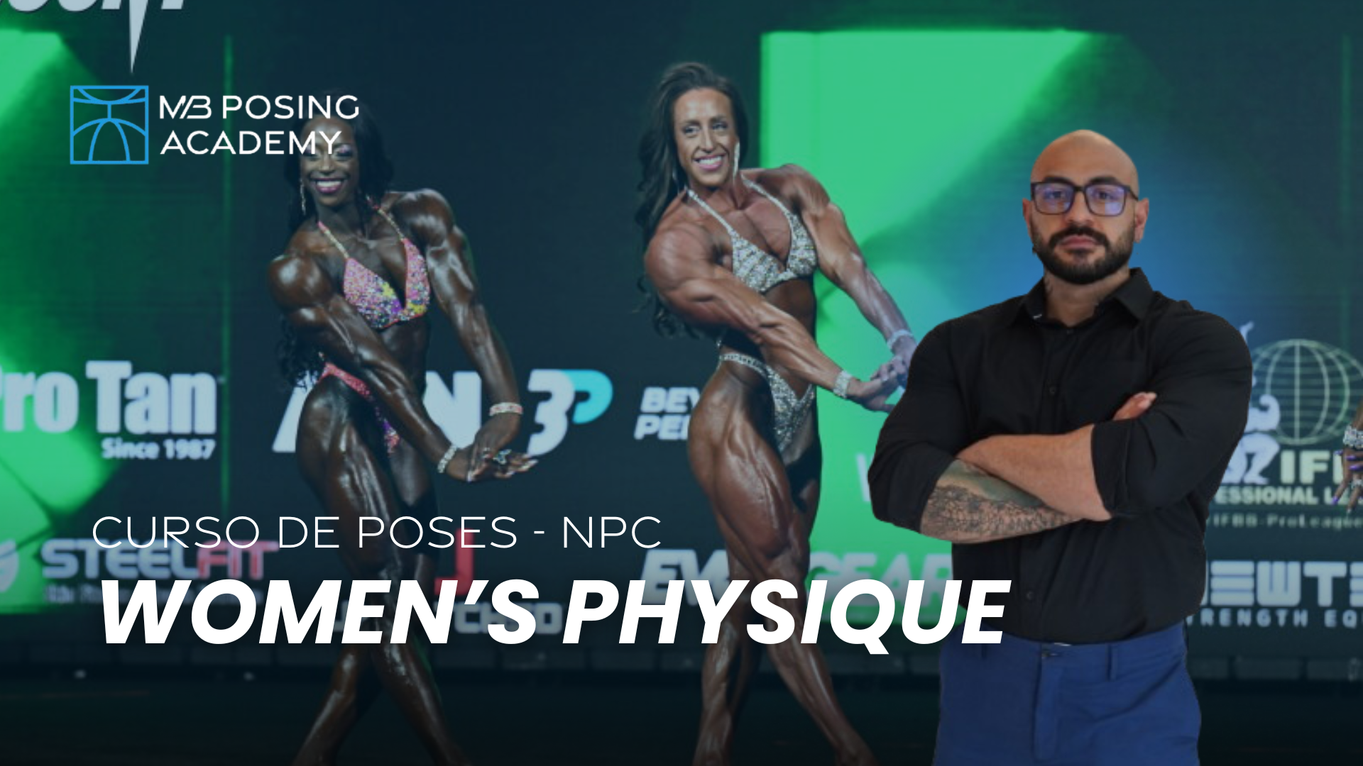 Curso de Poses - WOMEN'S PHYSIQUE - NPC - Mauricio Bueno | Hotmart