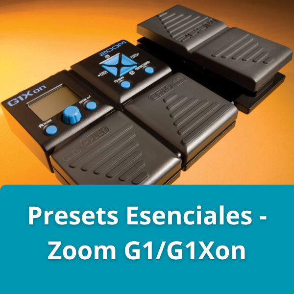 Presets Esenciales - Zoom G1on/G1xon - Frank Meyer Music | Hotmart