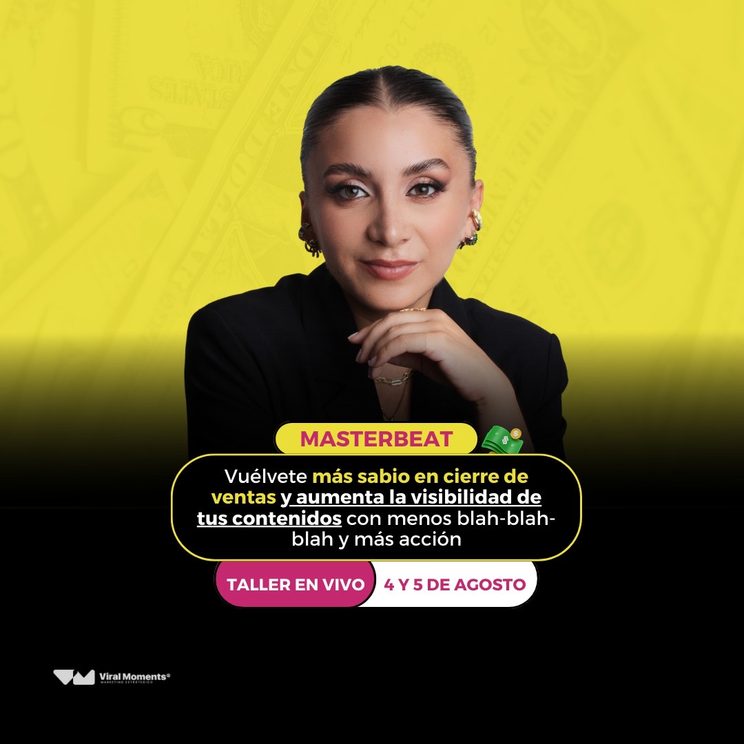 MASTERBEAT: el ritmo de tu cierre de ventas. - valentina marcillo