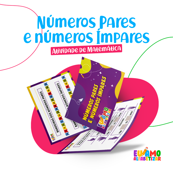 Atividade Infantil: Números Ímpares e Pares