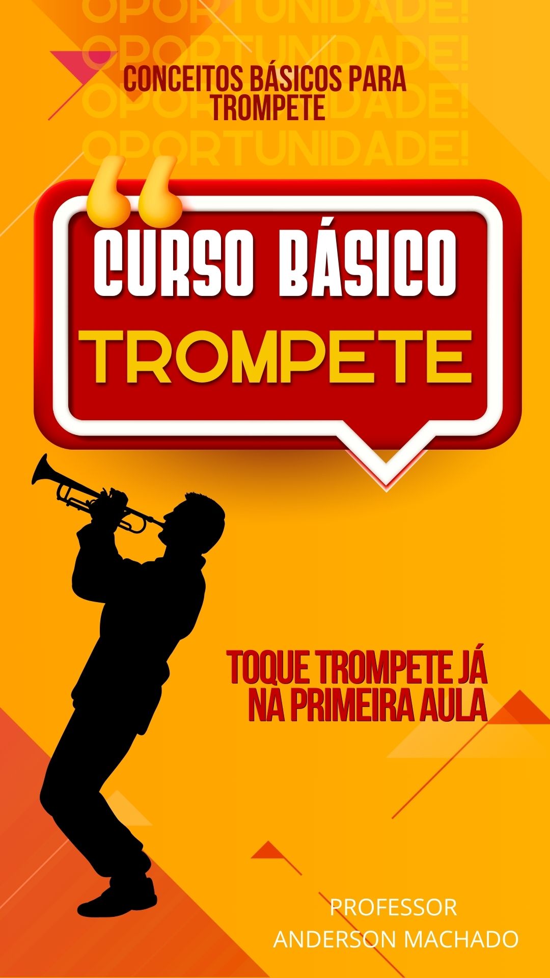 Conceitos básicos para Trompete - Anderson | Hotmart