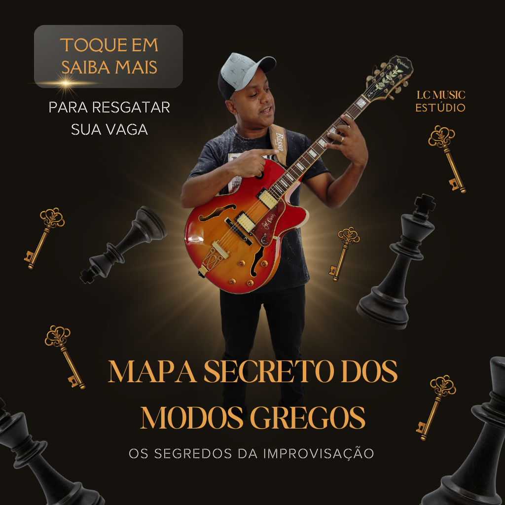 Mapa Secreto dos Modos Gregos - Profº Leandro Cavalcante