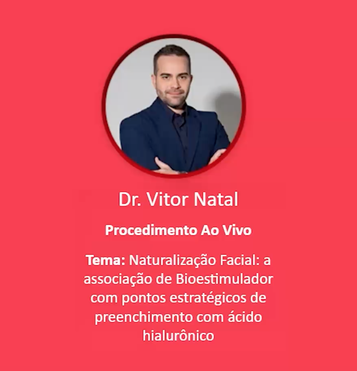 Procedimento Ao Vivo - Naturalização Facial: associação de ...