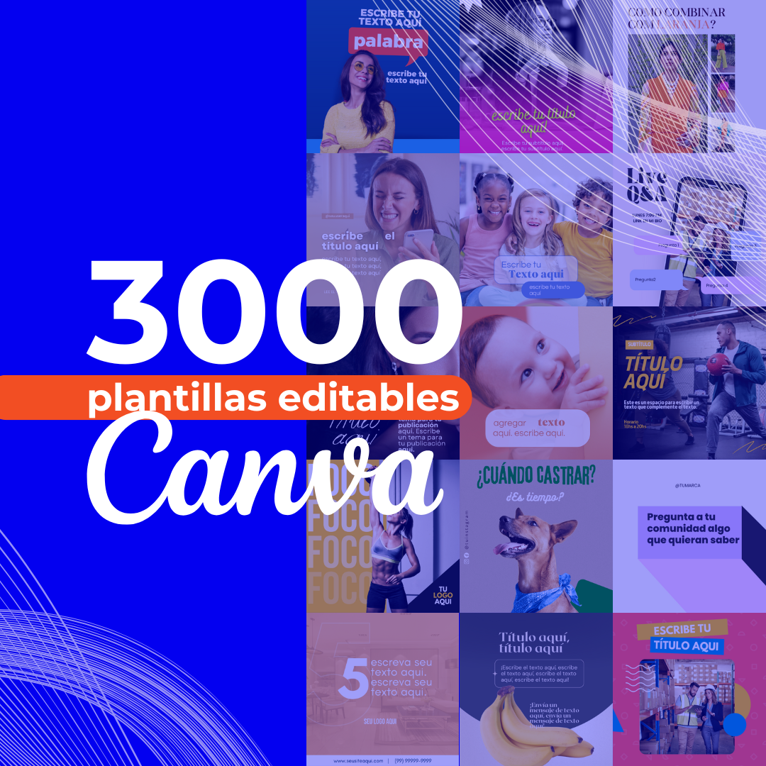 3000 Plantillas editables de Canva | Nexus Canva Lab - Felipe Gómez...