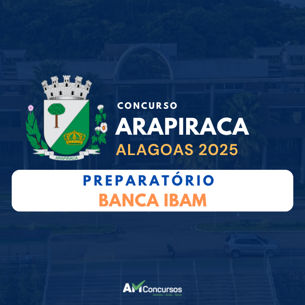 👮‍♀️ Preparatório para concurso da GCM Arapiraca AL 2025 | Banca I...