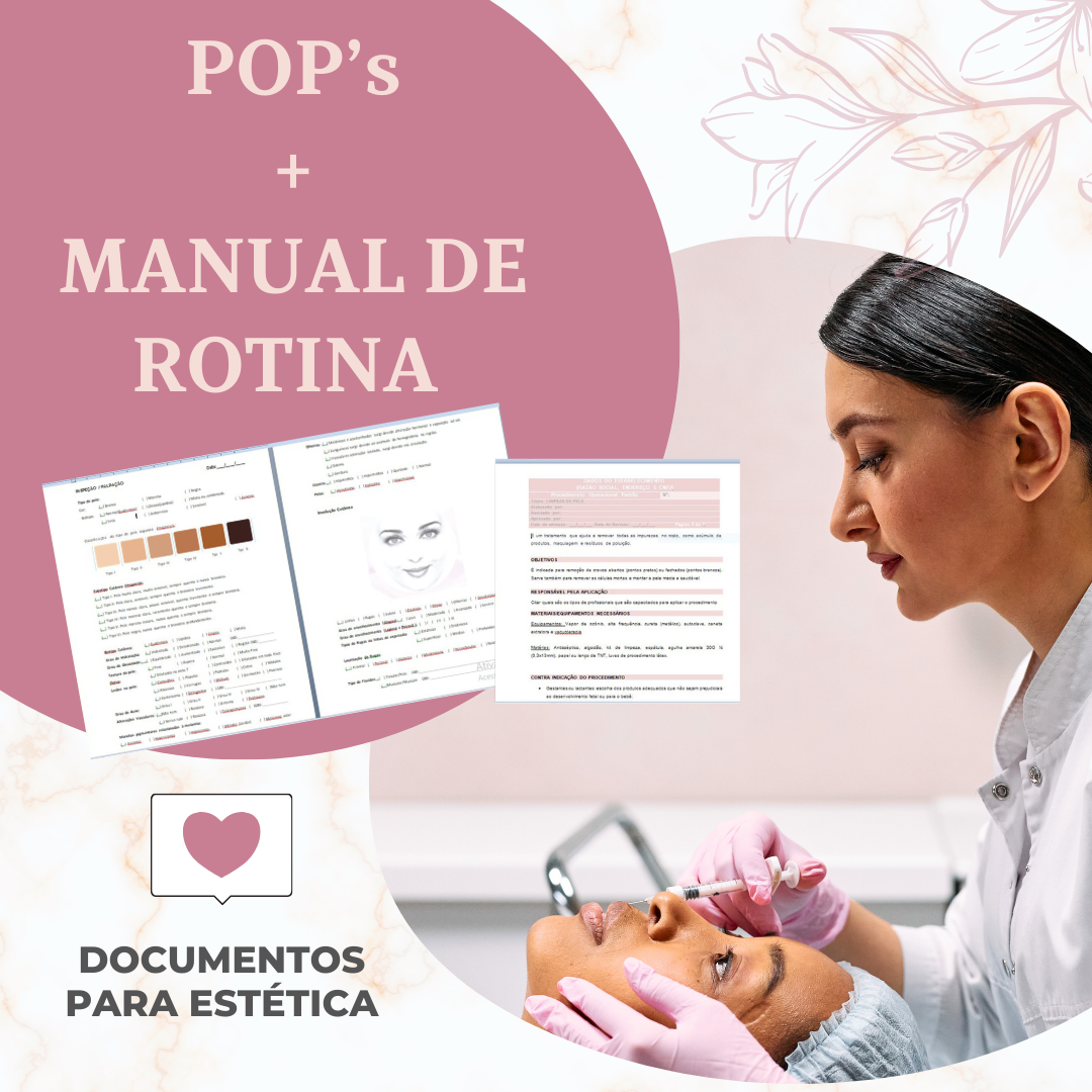Manual de Rotinas e Pop's para Estética (Arquivo Word) - LIDIANE FR...