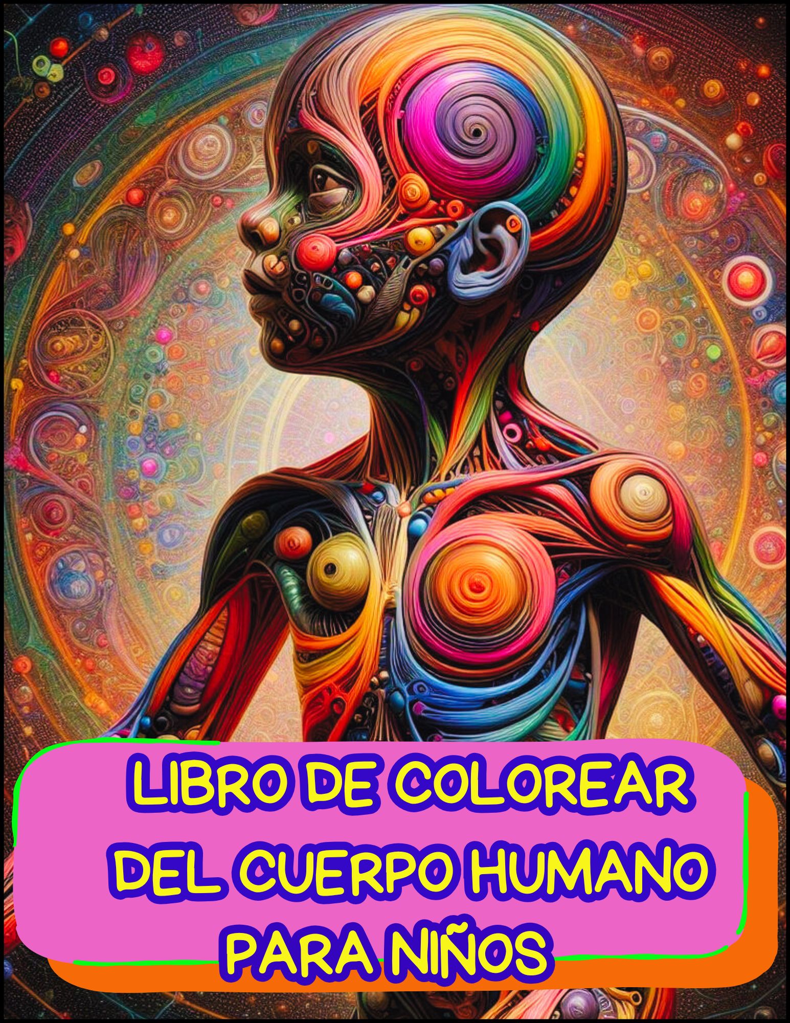 El Cuerpo Humano (libro de colorear) | Hotmart