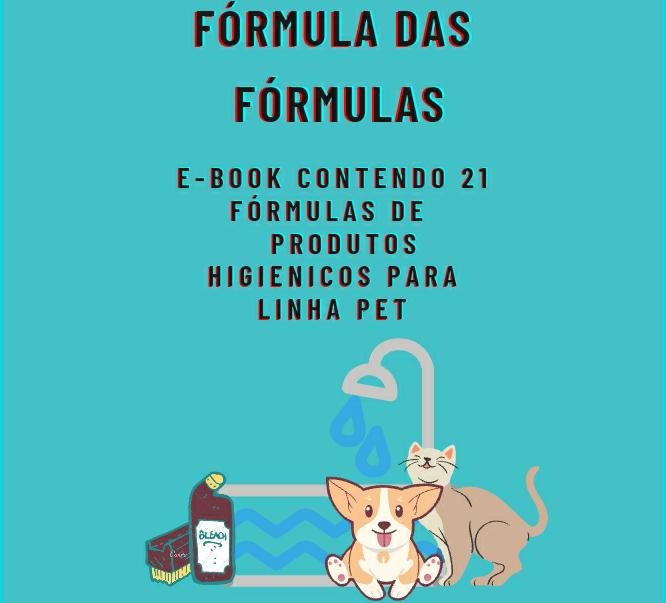 Mais de 15 fórmulas de produtos para Linha Pet.
