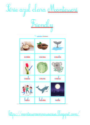 Série de Leitura Azul Clara Montessori Friendly - Ana Faria | Hotmart