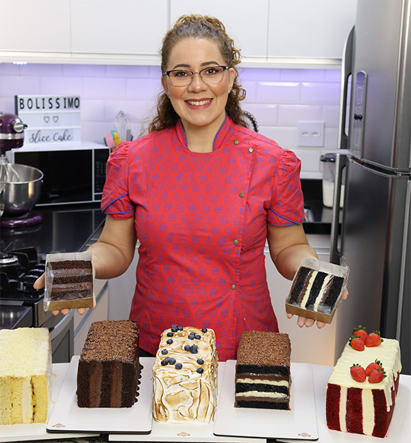 Slice Cake Bolíssimo - Topo e Corte | Hotmart