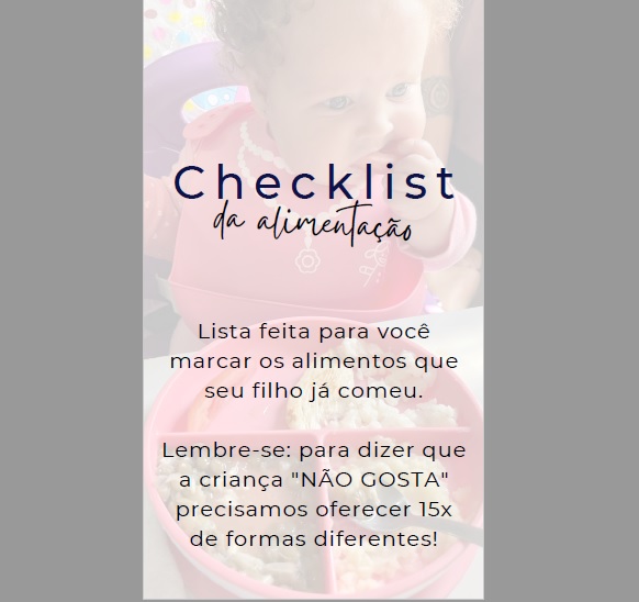 Check list dos alimentos - Priscilla Silveira Oliveira | Hotmart