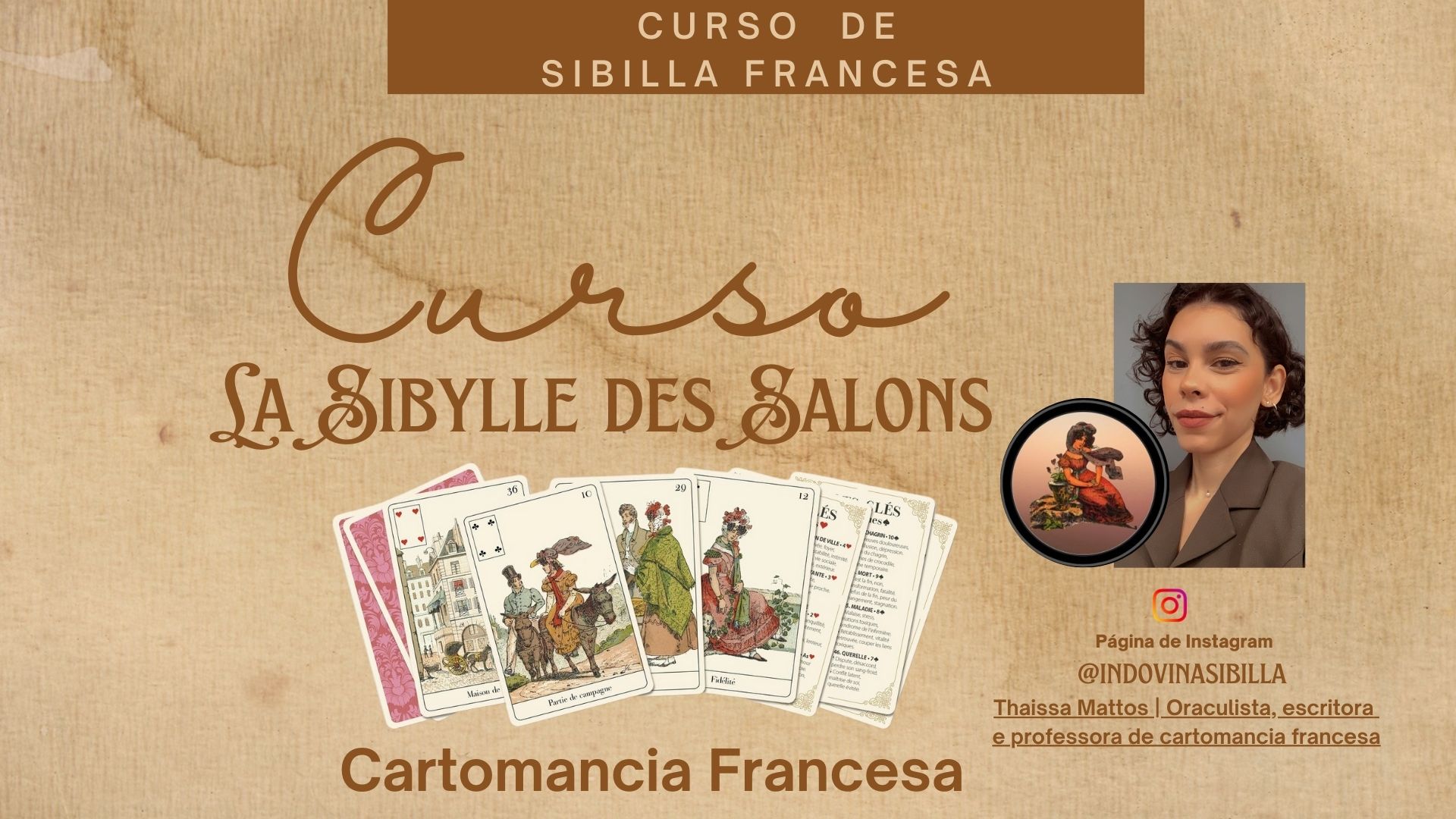 Curso de Sibilla Indovina | Sibilla Francesa - La Sibylle des Salon...