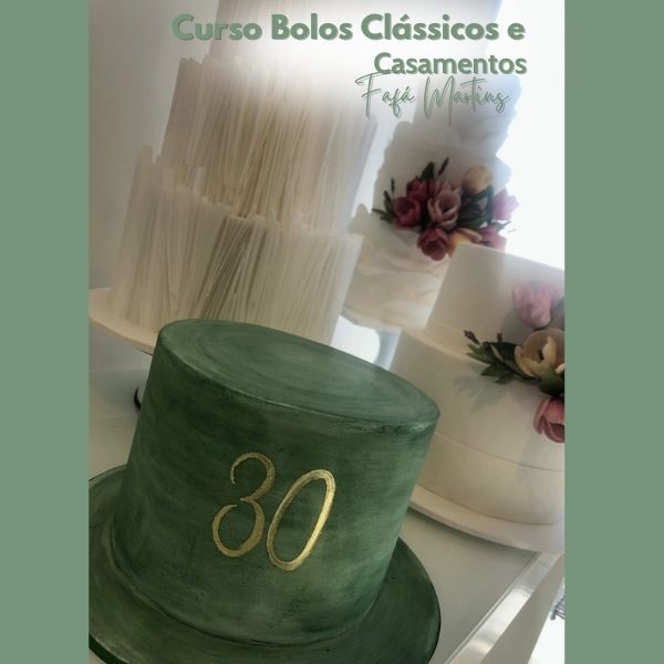 Workshop - Bolo Clássico em Pasta Americana - Fabiola Martins | Hot...