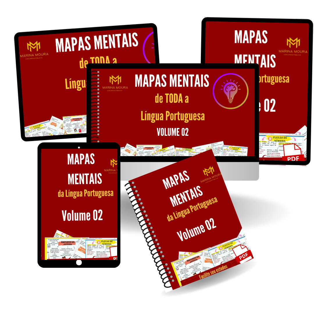 Mapas Mentais da Língua Portuguesa Volume 02 - Marina Rodrigues de ...