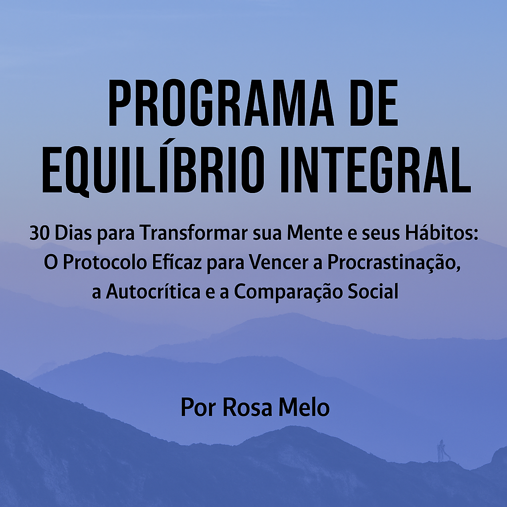 PROGRAMA DE EQUILÍBRIO INTEGRAL 30 Dias para Transformar Sua Mente e Seus Hábitos: O Protocolo ...
