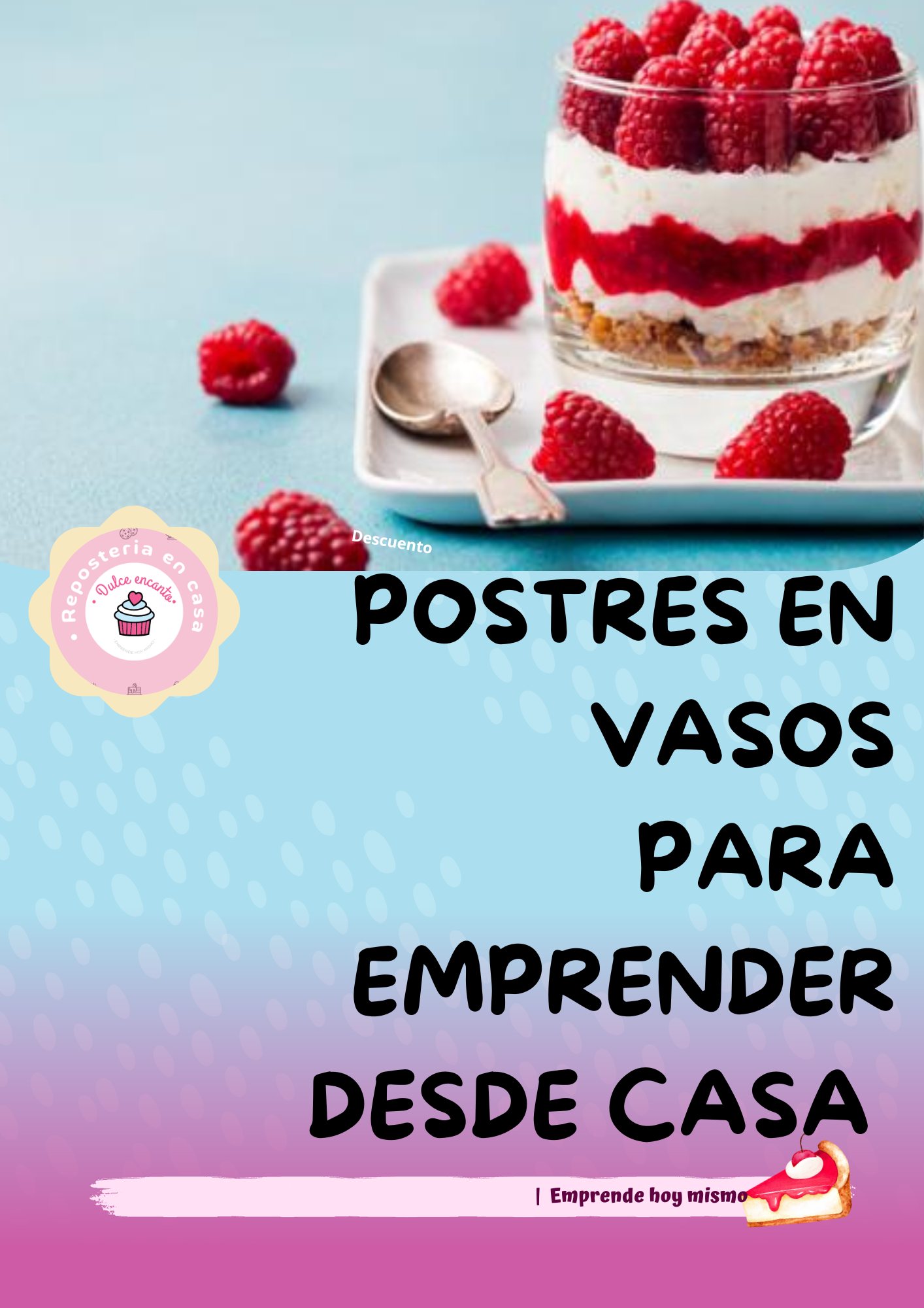 + DE 50 RECETAS POSTRES EN VASOS - Edward Rodriguez Hinojo | Hotmart