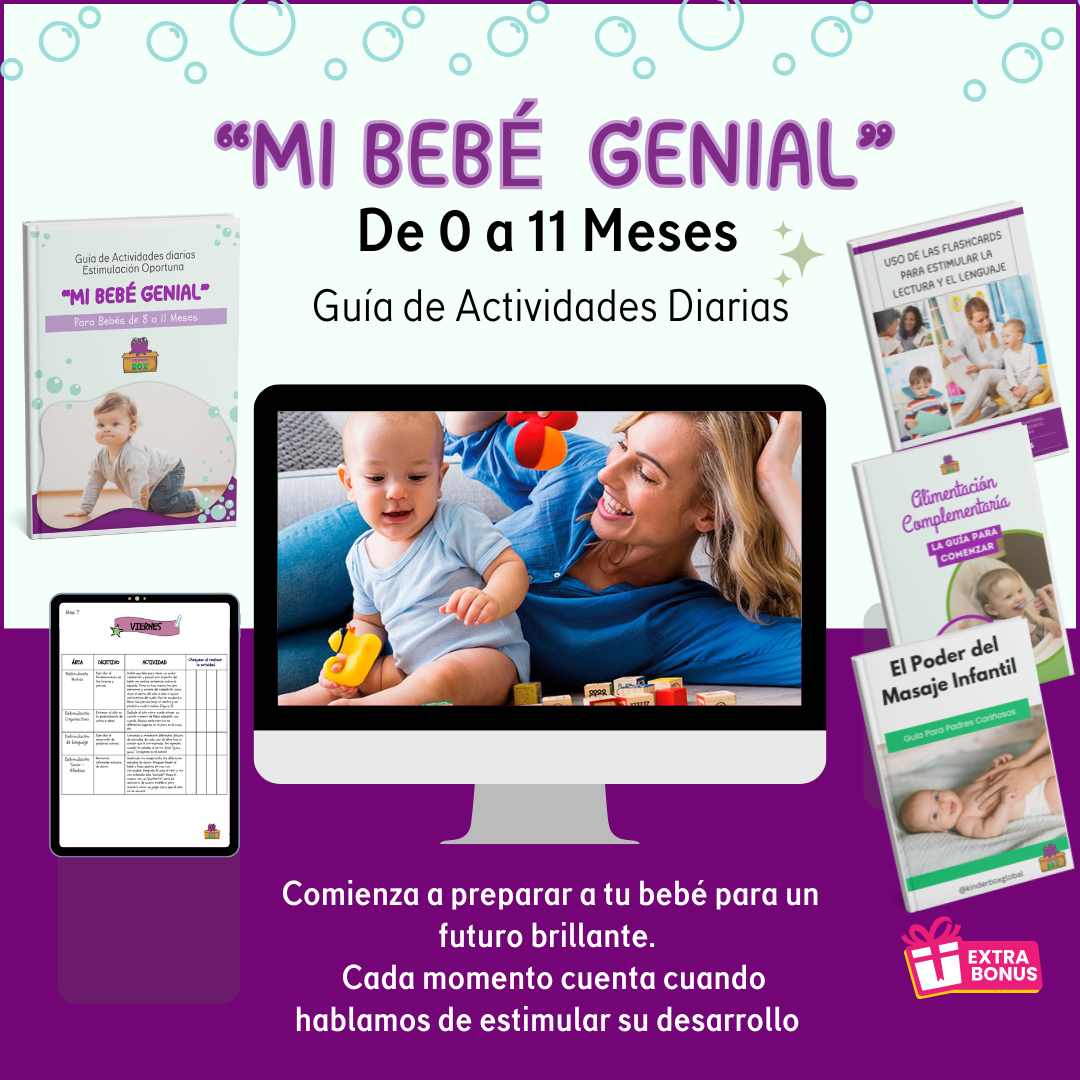 "Mi Bebé Genial" Guía de 0 a 11 Meses - Karina Y Jimeno G | Hotmart