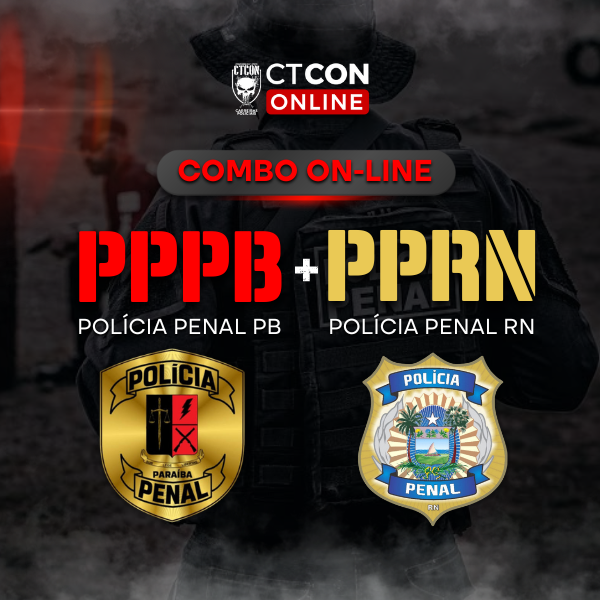 COMBO ON-LINE PARA AS POLÍCIAS PENAIS - PPPB E PPRN