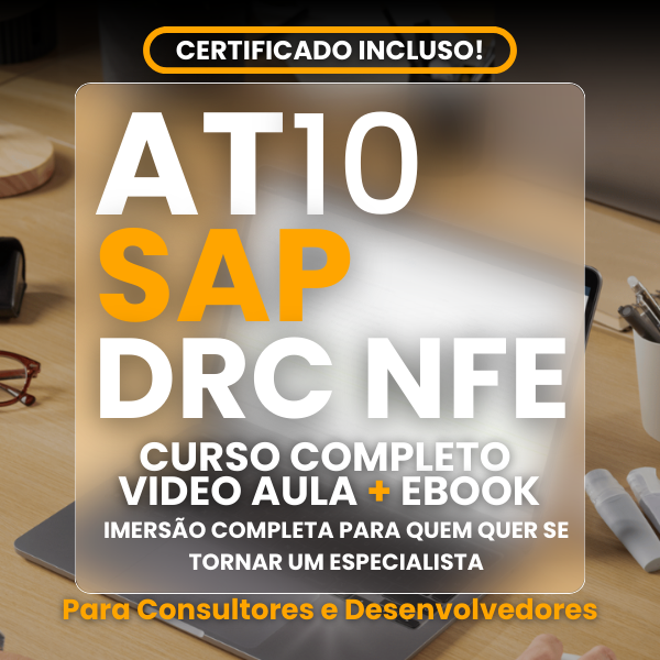 Curso Completo SAP DRC NF-e Inbound e Outbound - (12h vídeo Aulas