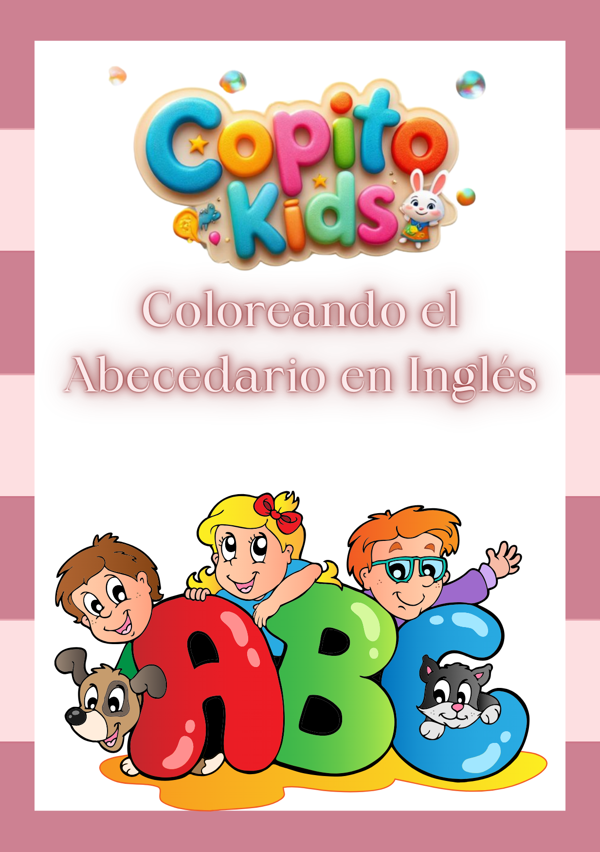 Coloreando el Abecedario en Inglés: Aprende las Letras Jugando - Je...
