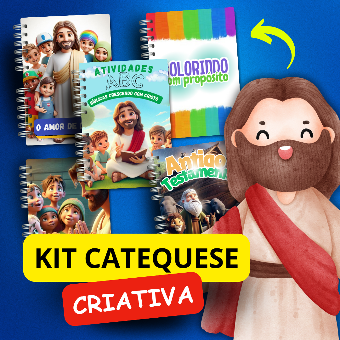 KIT CATEQUESE CRIATIVA - Bruno Araújo | Hotmart
