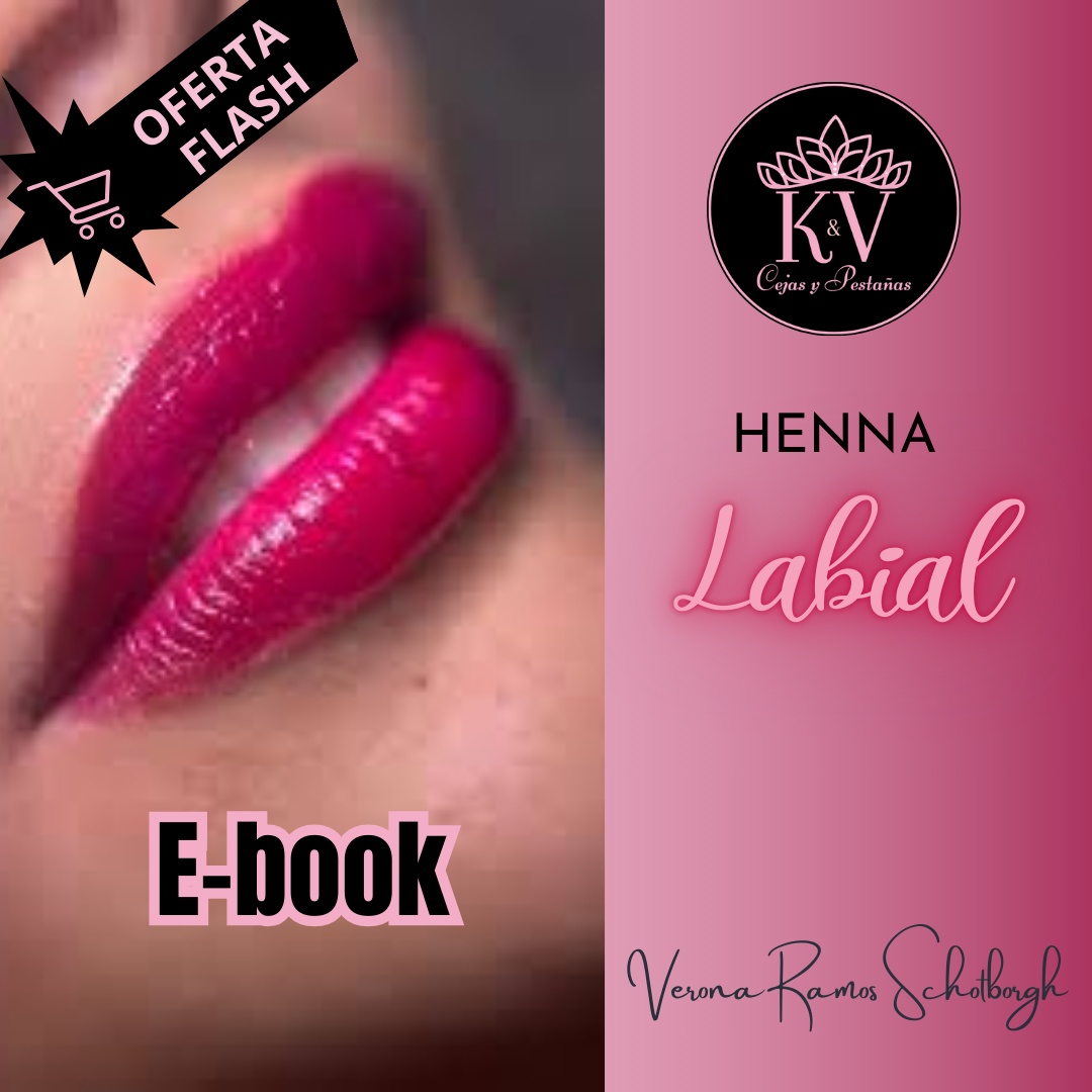 HENNA LABIAL - KyV Cejas y Pestañas | Hotmart