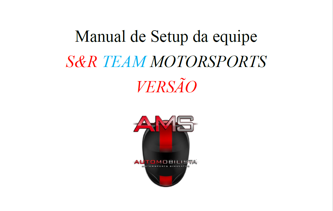 Manual de Setup Automobilista 1 - Guia de Setup Automobilista - AMS...