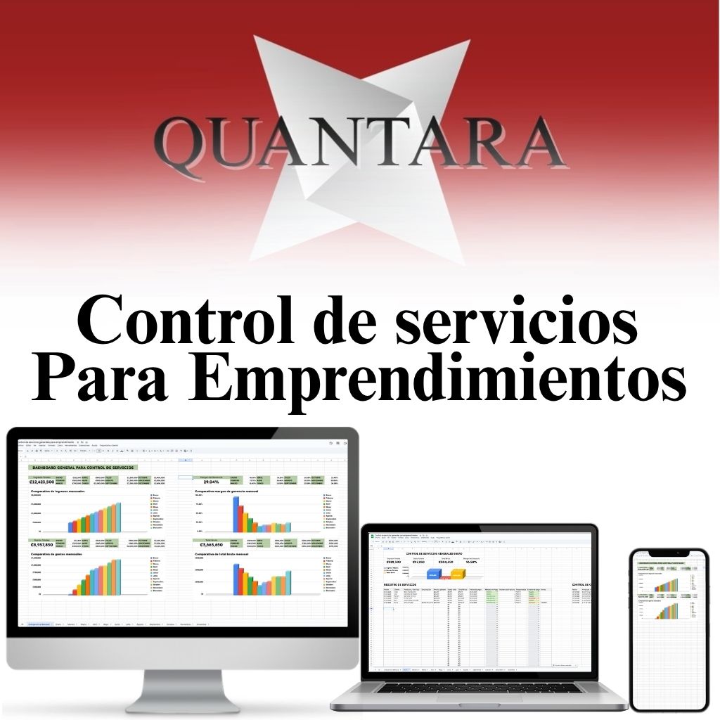 Control de Servicios para Emprendedores - QUANTARA | Hotmart