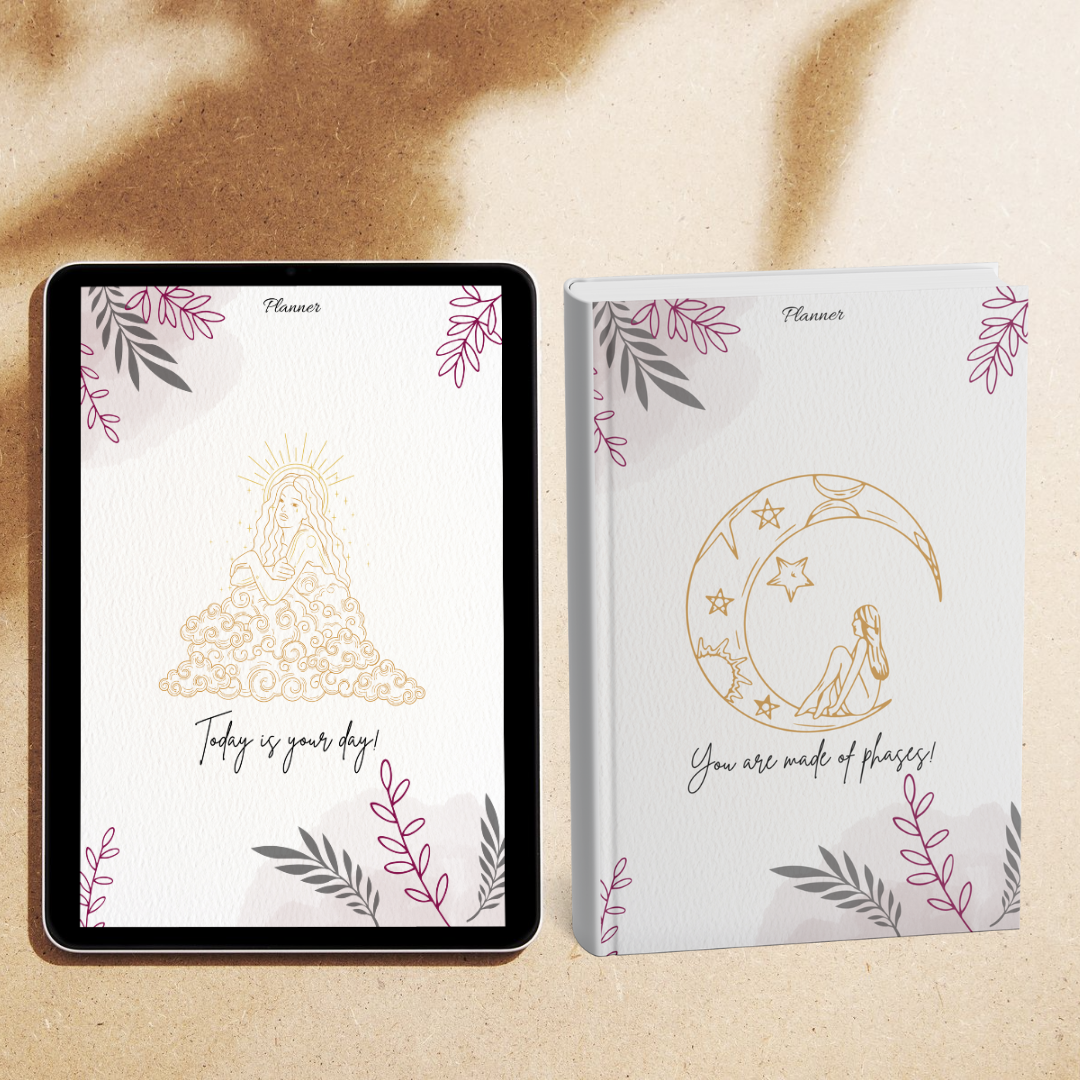Planner Digital Lunar & Solar: Clareza, Metas e Rotina Intencio...