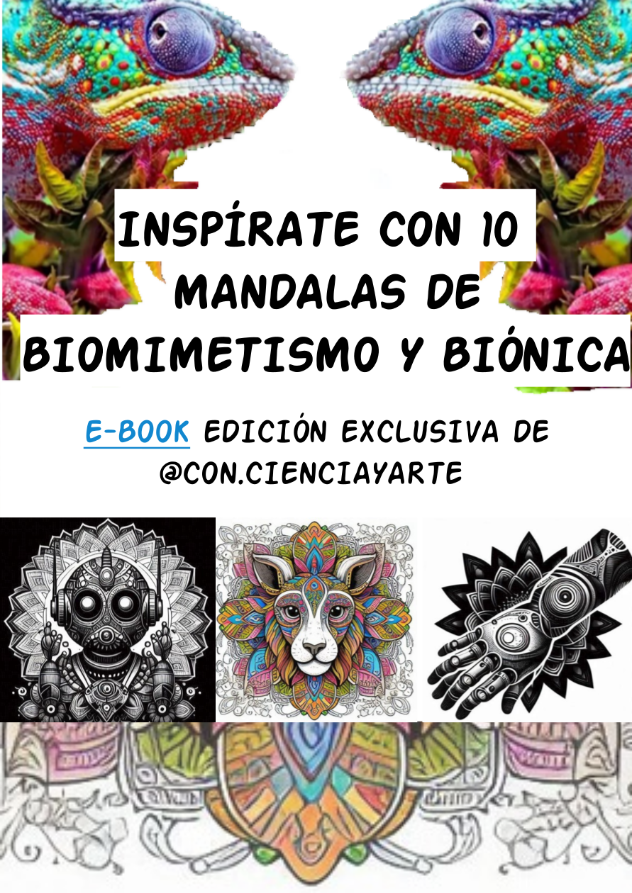Inspírate con 10 mandalas de Biomimetismo y Biónica - Laura Coello ...