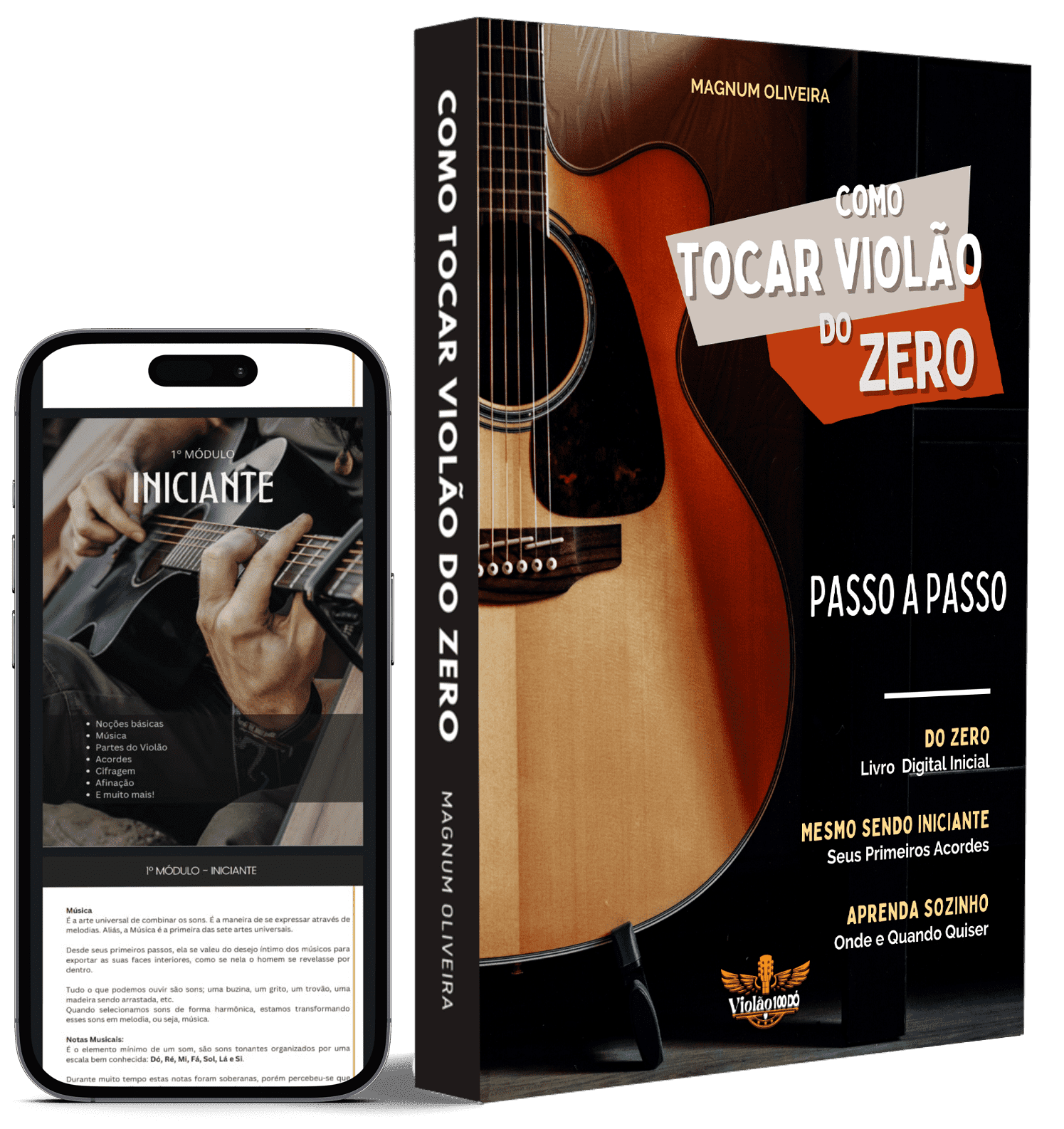 Como Tocar Violão do Zero - Magnum Oliveira Santos | Hotmart