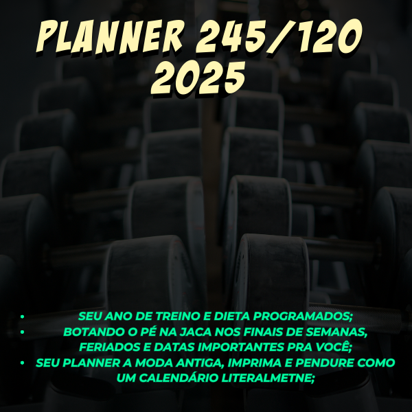Programe Seu Ano de Treino, Férias, Datas Festivas e Datas Importan...
