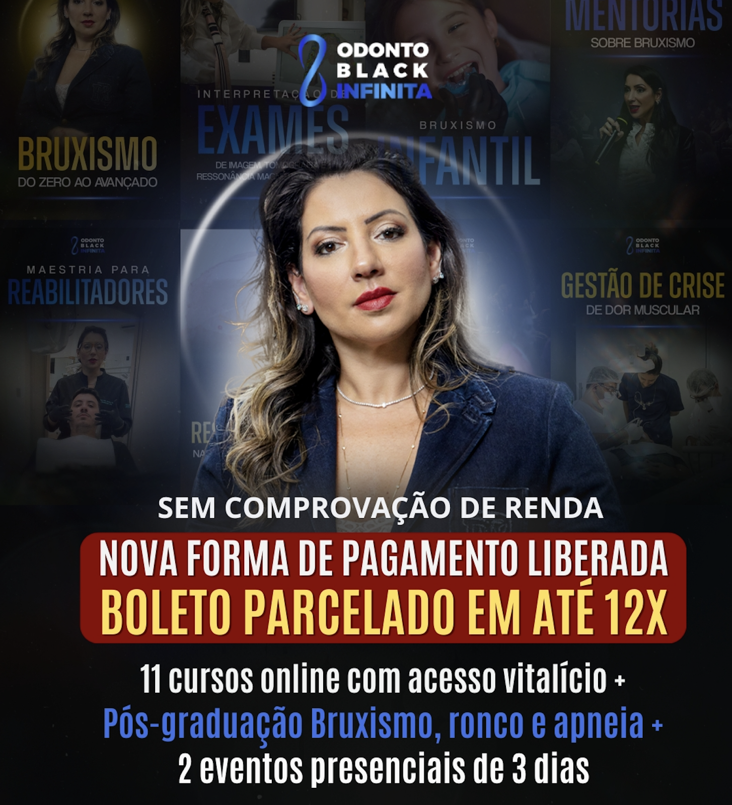 Odonto Black Infinita - BOLETO PARCELADO 12X - Dra. Andréa Melo | H...