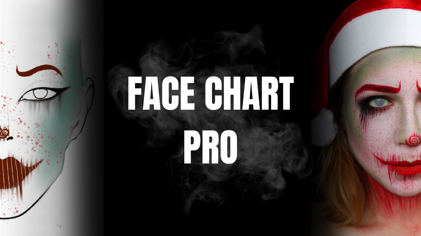 Face Chart Pro – Modelos de Rosto para Prática de Maquiagem - Maria...