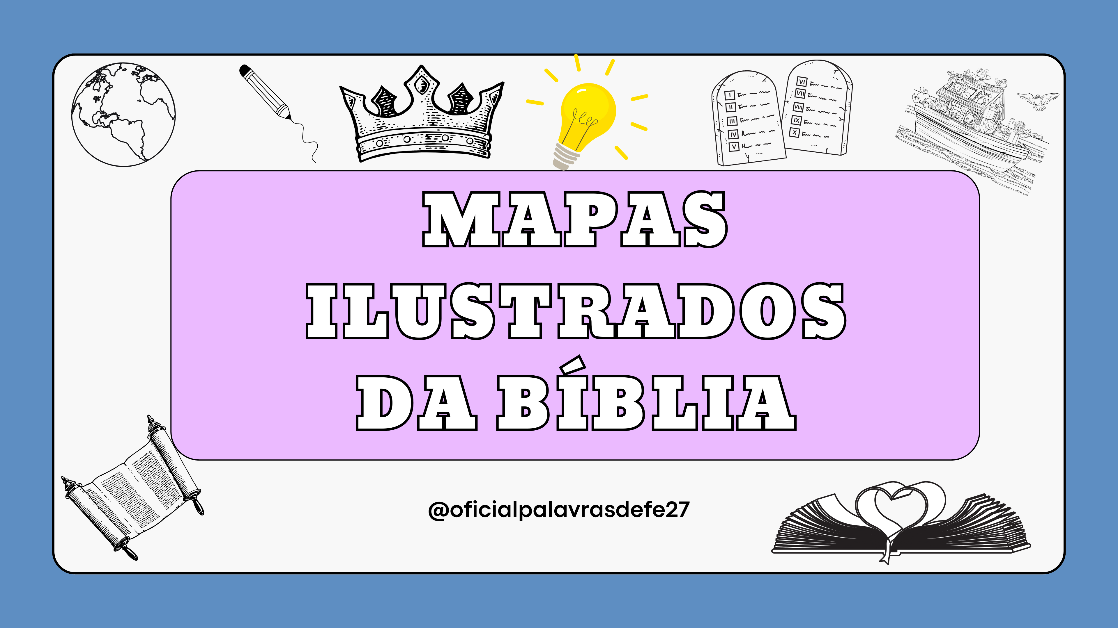 Mapas Ilustrados da Bíblia - Gislaine Fernandes | Hotmart