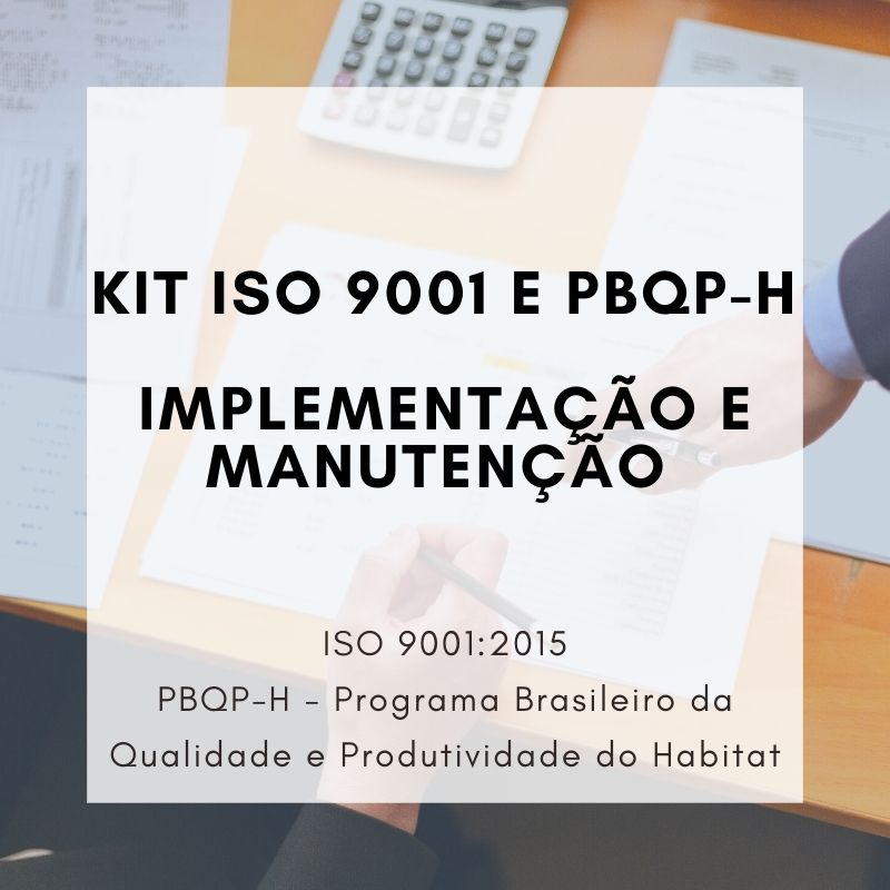 Kit ISO 9001 E PBQP-H - implementação e Manutenção - Anna Fernande...