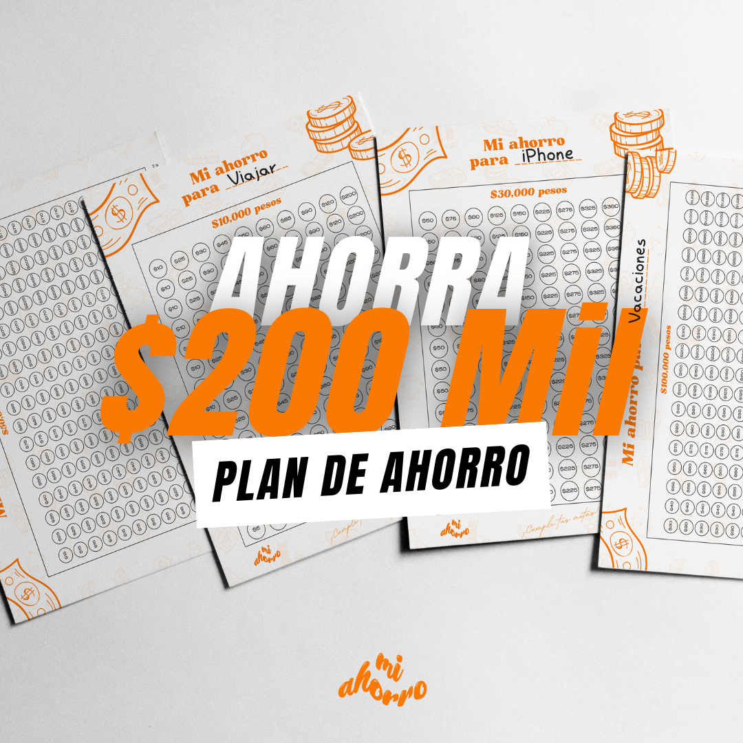 Plan de Ahorro · $200,000 pesos - Punto Creativo | Hotmart