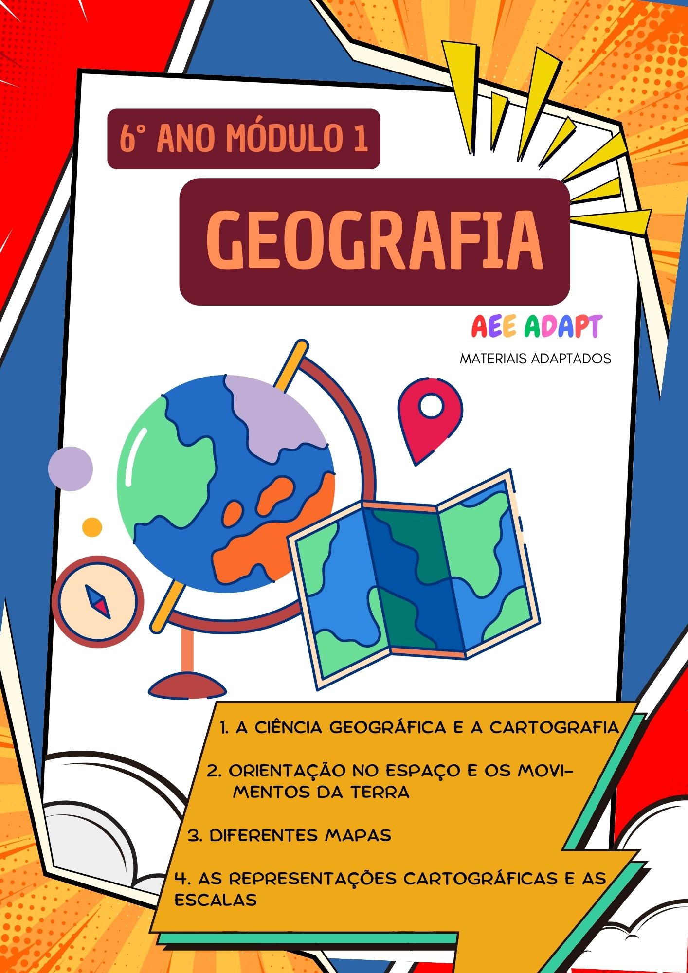 GEOGRAFIA / 6º ANO MÓDULO 1 - ADAPTADO - Barbara Cristina Mathias d...