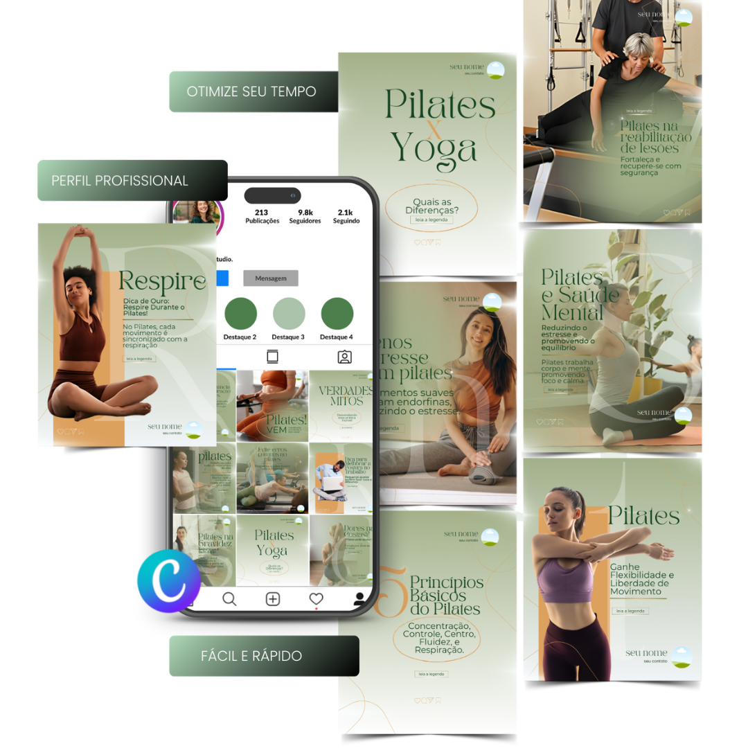 Pack Canva Pilates