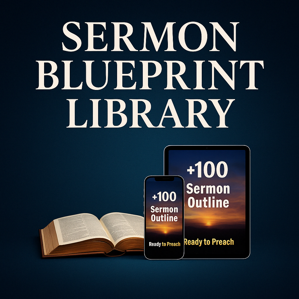 Sermon Blueprint Library: +100 Sermon Outlines Ready to Preach - Only ...